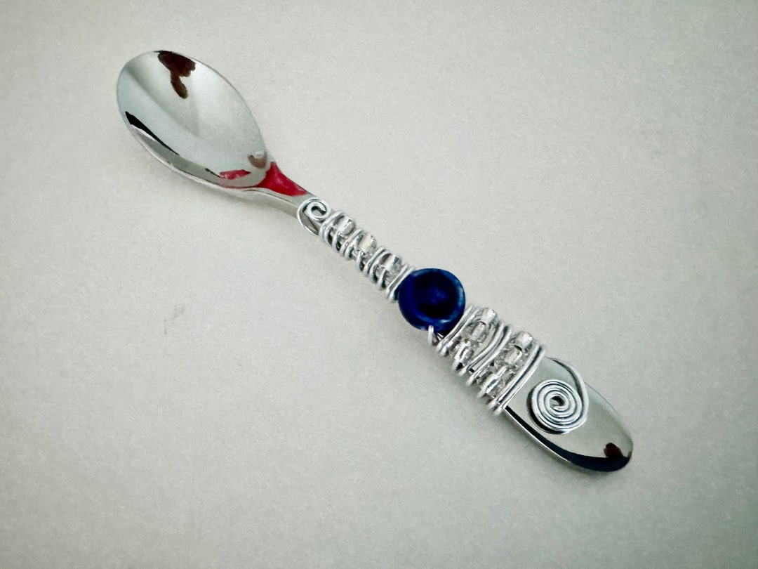 Demitasse SPOON, Small Server, Charcuterie Spoon, Appetizer Server ...