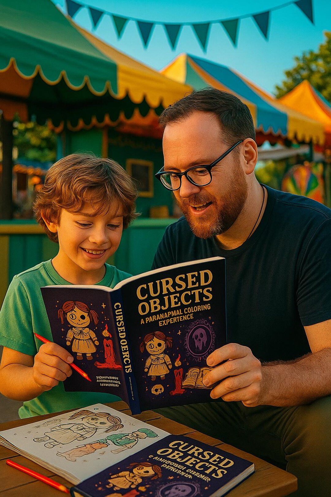Cursed Objects: A Paranormal Coloring Experience | Creative Art ...