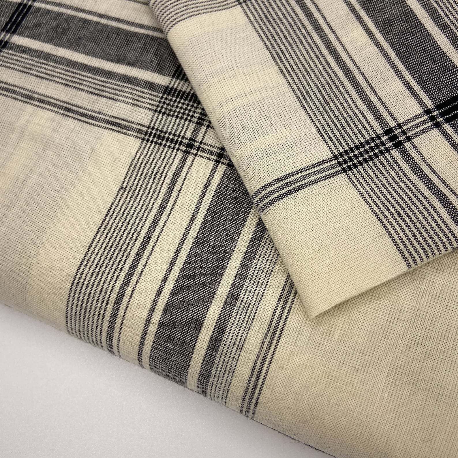 Japanese Organic Cotton Rayon Plaid Shirting Fabric by 0.5 - Etsy