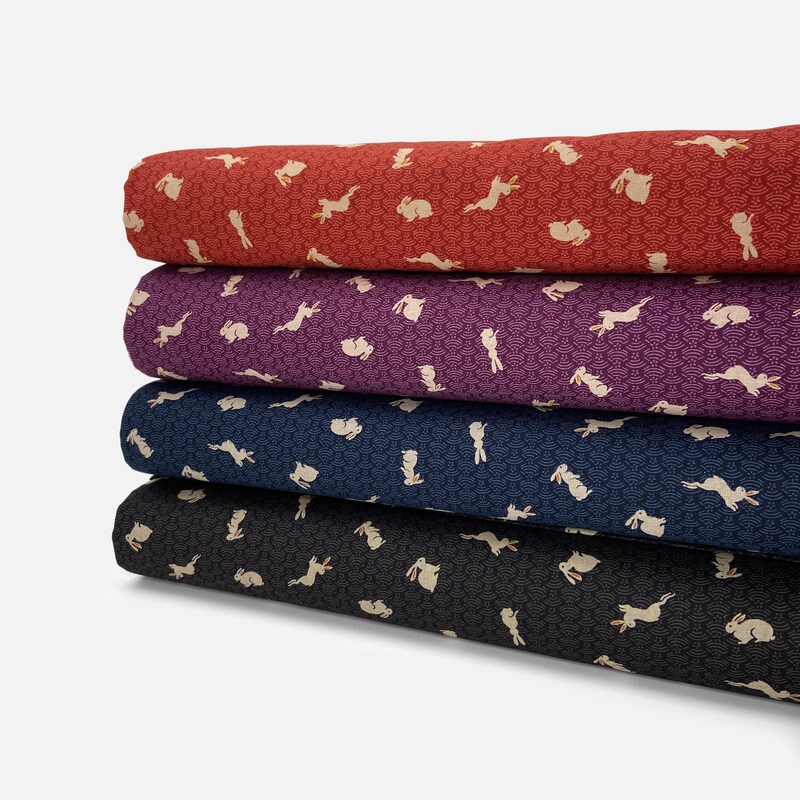 Rabbit Fabric - Etsy