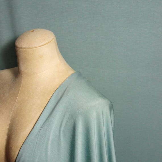 Super Soft Baby Modal Jersey Knit Fabric By 1/2 Metre Green | Etsy