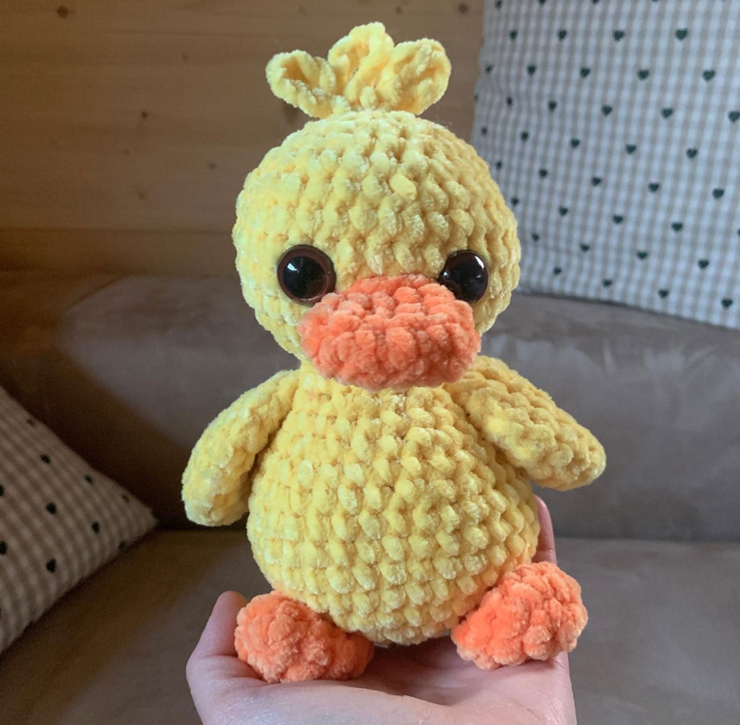 Cute Duck Crochet Pattern PDF Cute Duck Amigurumi Cute Duck - Etsy