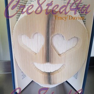 Easy Cute Emoji Face Heart Eyes Combi Pattern With Free Tutorial - Etsy