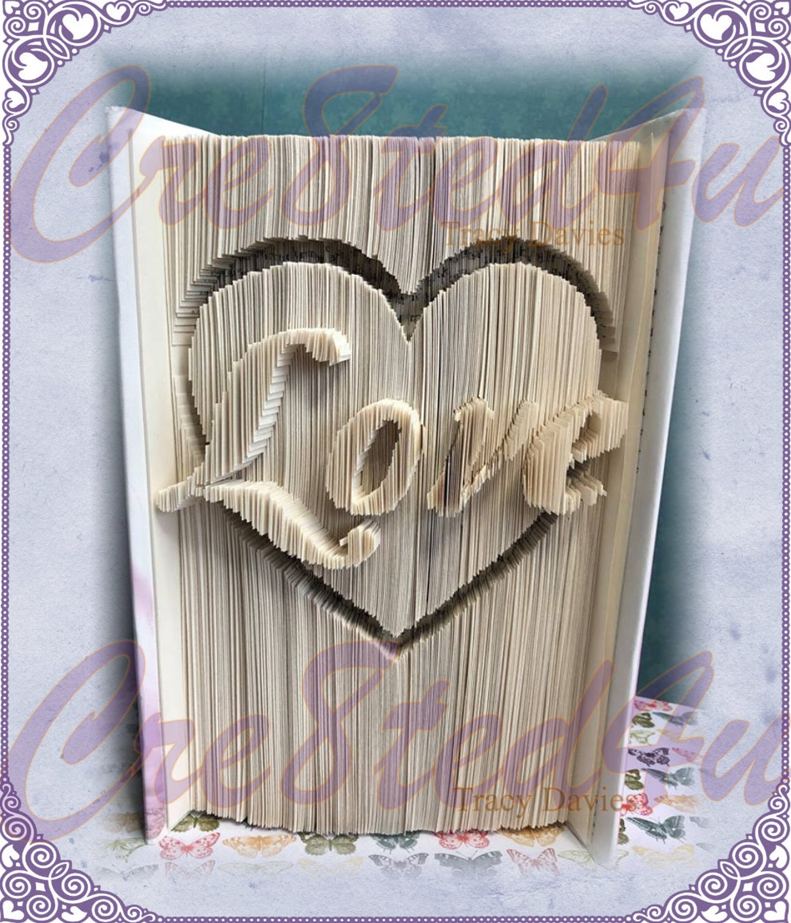 Love in Heart NEW Multi Layered Fold With Free Multi Layer - Etsy
