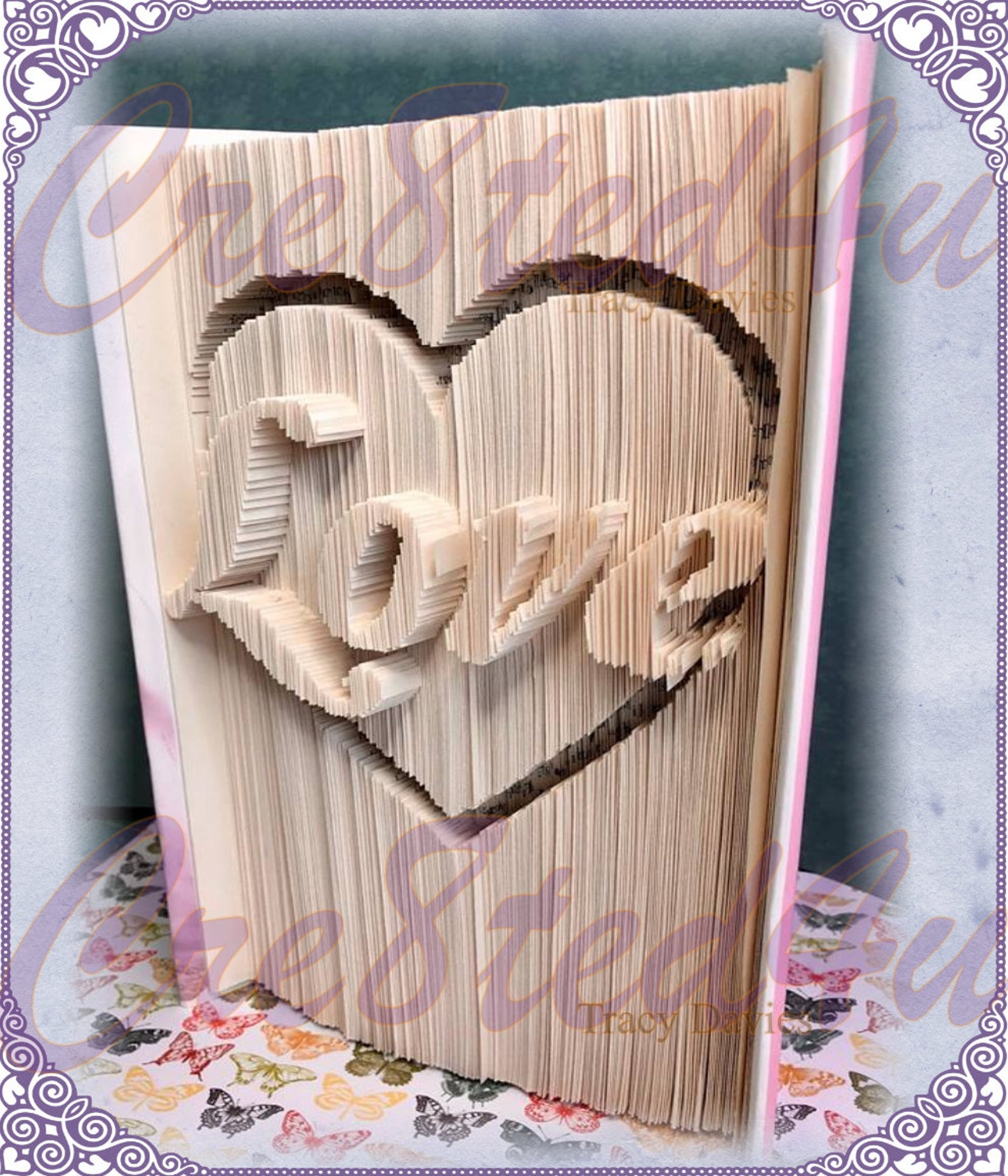 Love in Heart NEW Multi Layered Fold With Free Multi Layer - Etsy