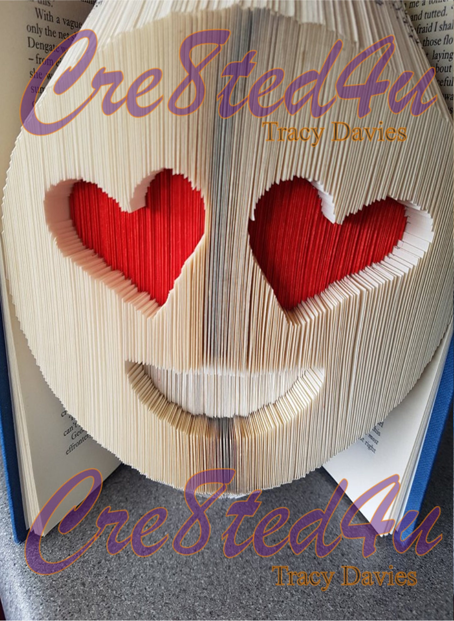 Easy Cute Emoji Face Heart Eyes Combi Pattern With Free | Etsy