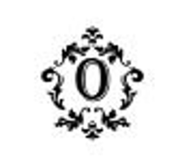 Monogram Style Letter O Combi | Etsy