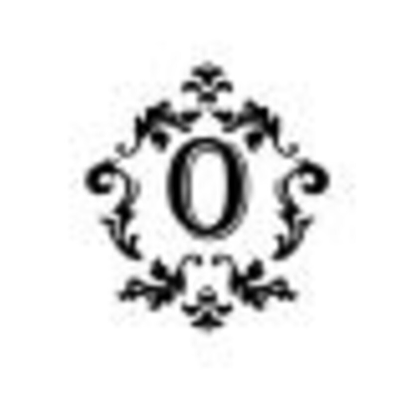 Fancy Letter O - Etsy