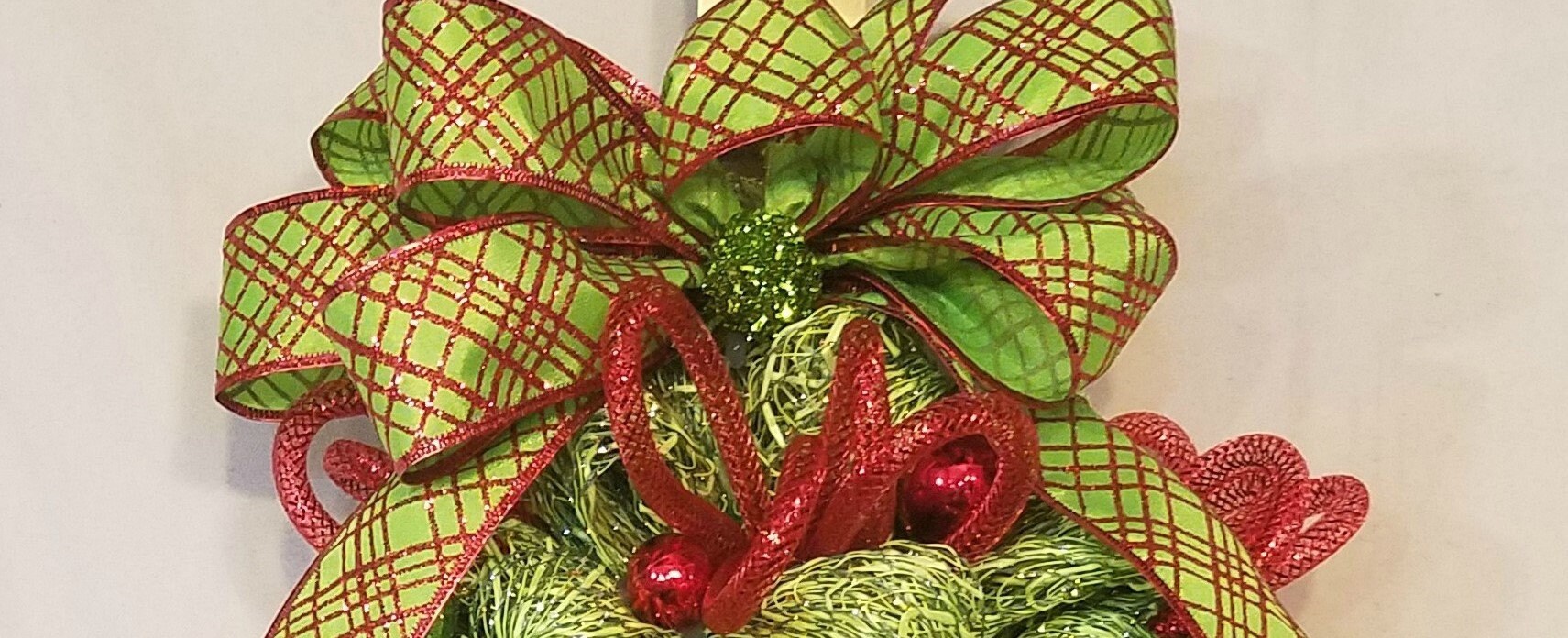 Deco Mesh Lime Green Tree, Deco Mesh Trees, Deco Mesh Christmas Trees ...