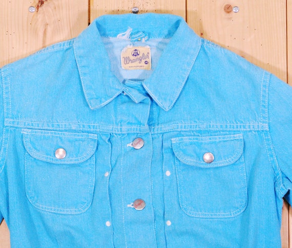 1950's/60's WRANGLER Baby Blue Jean Jacket / BLUE BEL… - Gem