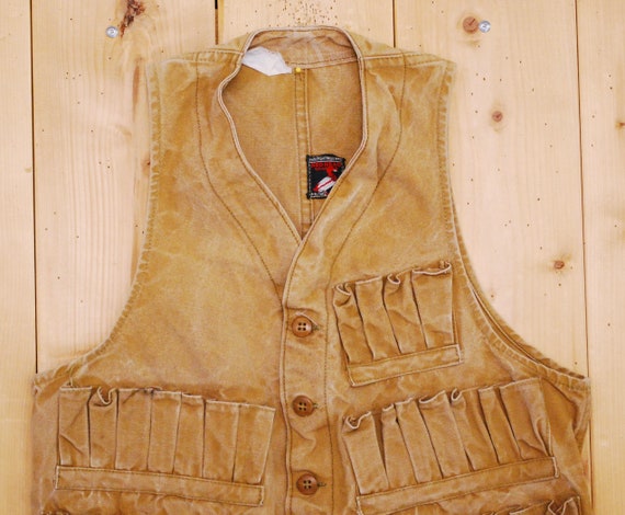 Vintage 1940's/50's RED HEAD BRAND Hunting Vest / Amm… - Gem