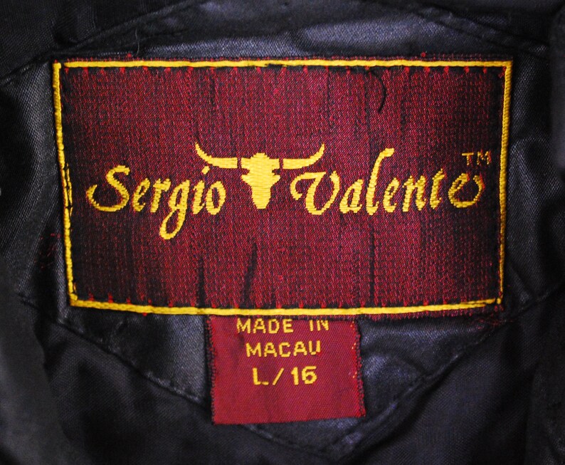 Vintage 1970's Black SERGIO VALENTE Ski Jacket / Made in | Etsy