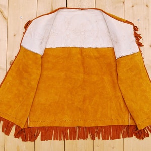 Vintage 1950's/60's First Nations Hand Beaded Buckskin Suede Fringe ...