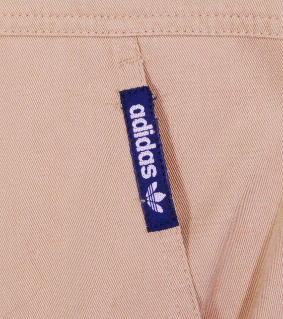 Vintage 1970's Tan ADIDAS Athletic Jacket / Track Jac… - Gem