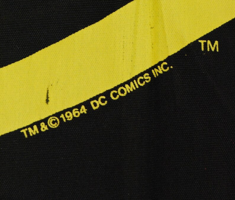 Vintage 1980's BATMAN DC Comics Banner / Bat Signal / DC - Etsy