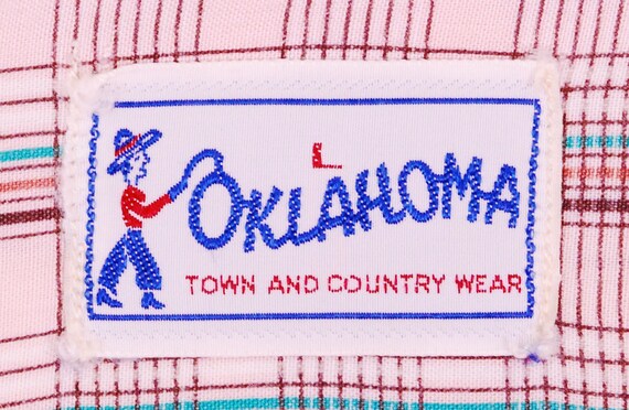 Vintage 1950's/60's Check OKLAHOMA Town and Country L… - Gem