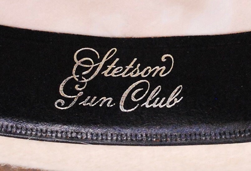 Vintage 1950's/60's Ivory Felt STETSON GUN CLUB Fedora Hat / Mr John's ...