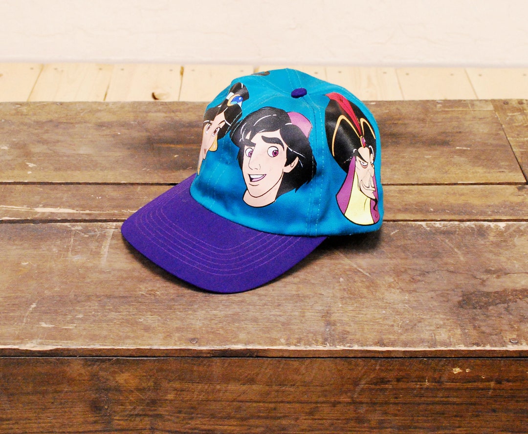 Vintage 1980's/90's DISNEY ALADDIN Baseball Hat / Retro Collectable ...