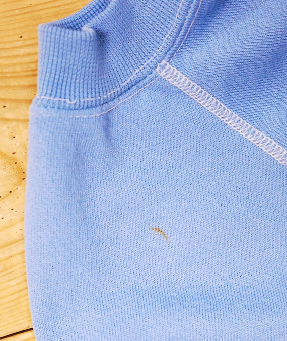 Vintage 1970's/80's MICKEY MOUSE Powder Blue Sweatshi… - Gem