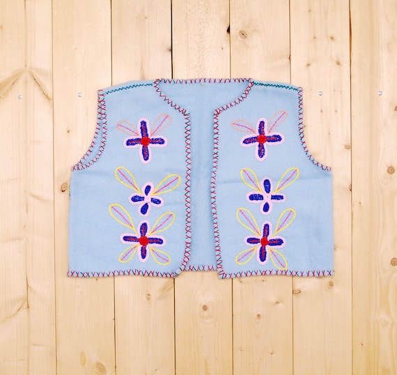 Vintage 1950's/60's Powder Blue Inuit Wool Blanket | Etsy