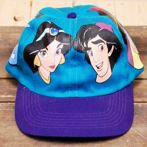 Vintage 1980's/90's DISNEY ALADDIN Baseball Hat / Retro Collectable ...