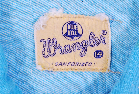 1950's/60's WRANGLER Baby Blue Jean Jacket / BLUE BEL… - Gem