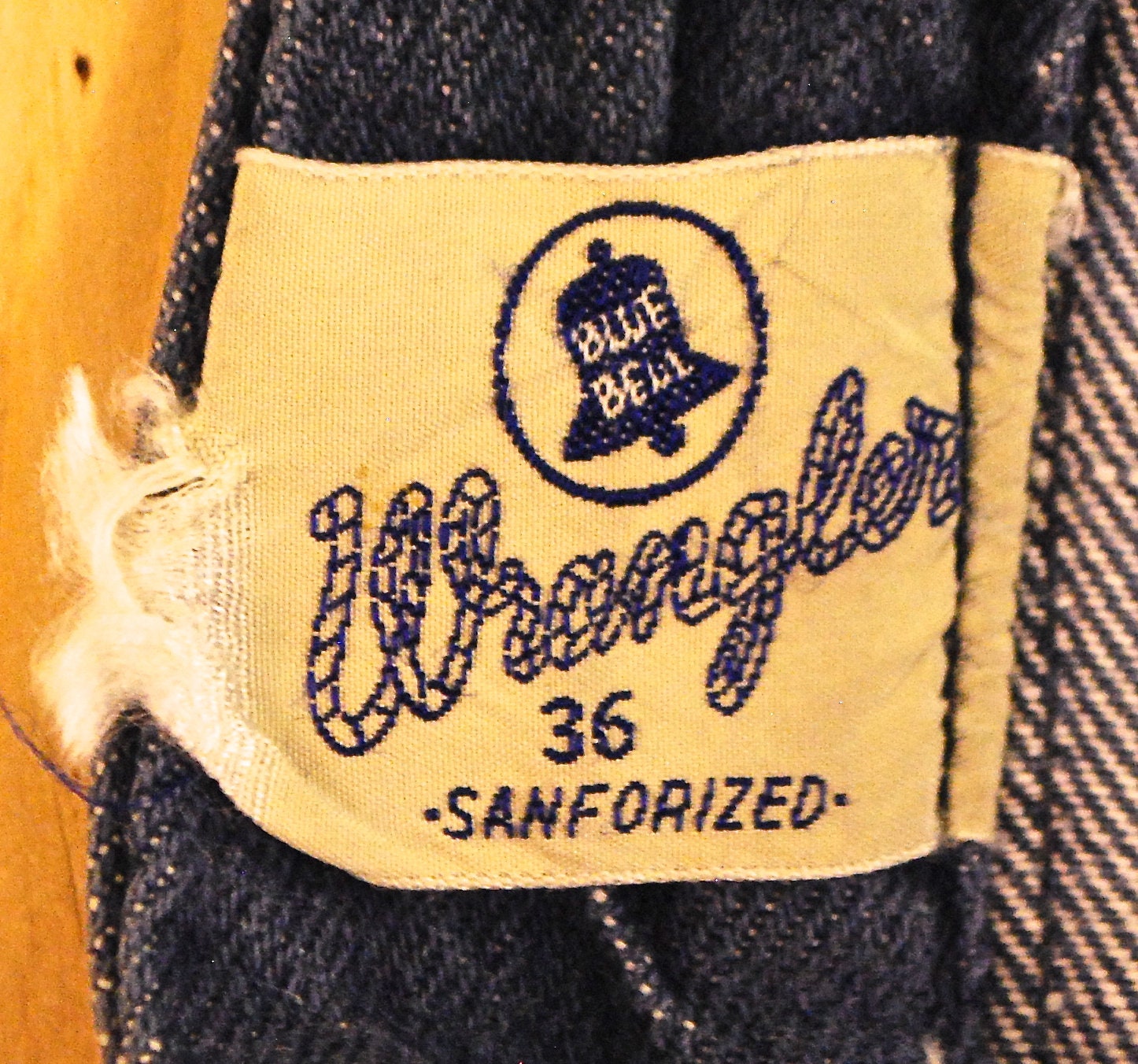Vintage 1950's/60's WRANGLER BLUE BELL Jeans / - Etsy