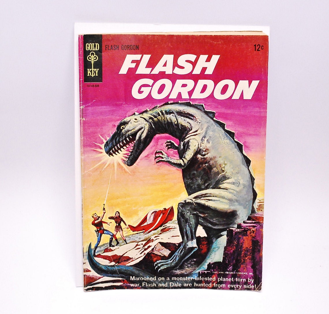 Vintage 1960's Gold Key Silver Age FLASH GORDON No 1 Comic - Etsy Canada