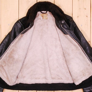 Vintage 1960's/70's SCHOTT Leather G1 Style Bomber Jacket / I-S-674-M-S / Retro Collectable Rare ...