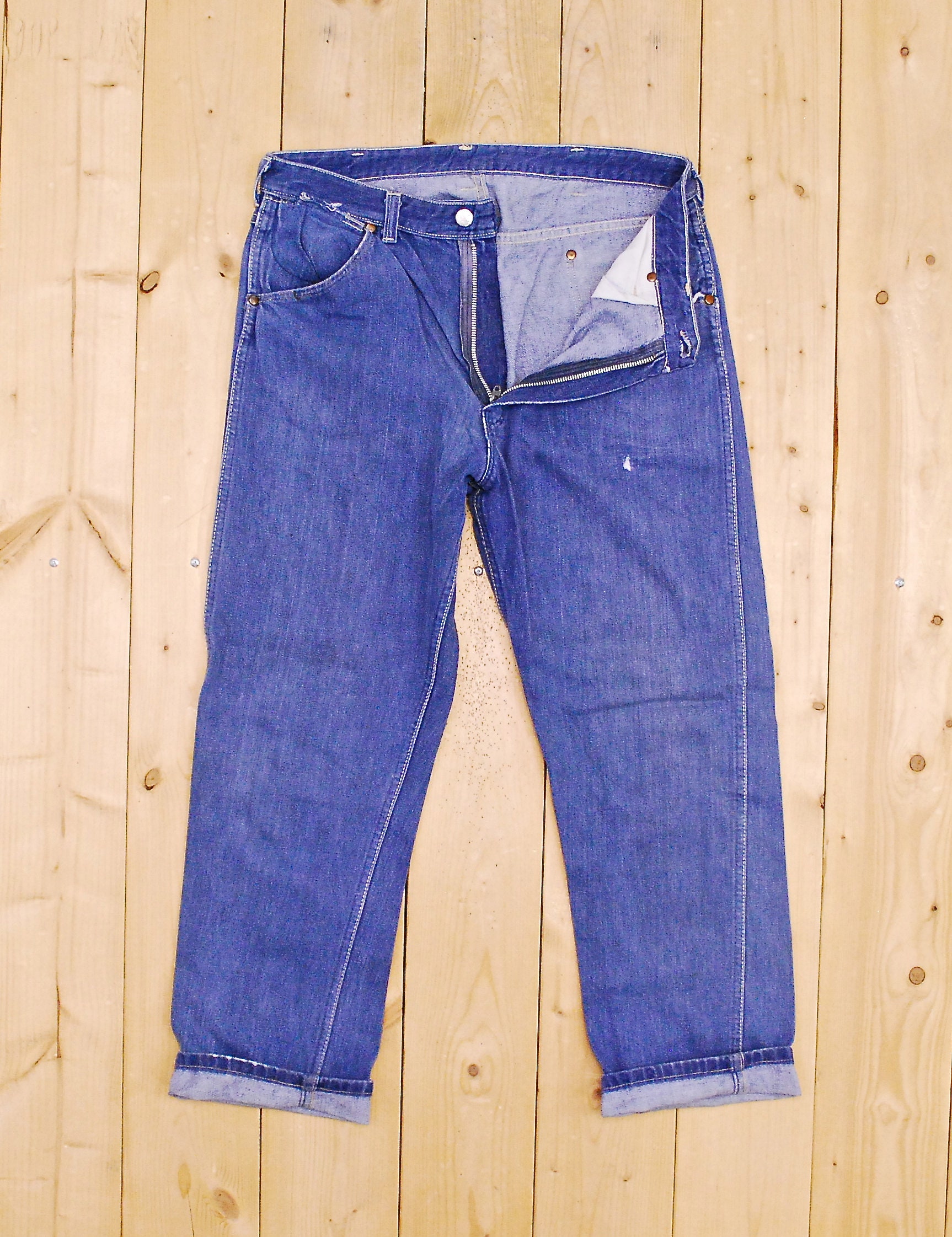 Vintage 1950's/60's WRANGLER BLUE BELL Jeans / | Etsy
