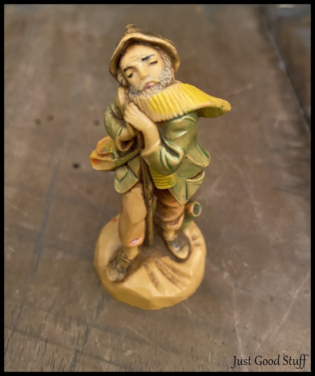 Miniature Figurine /fontanini Depose Italy Retired Cyrus 1990/townsman ...