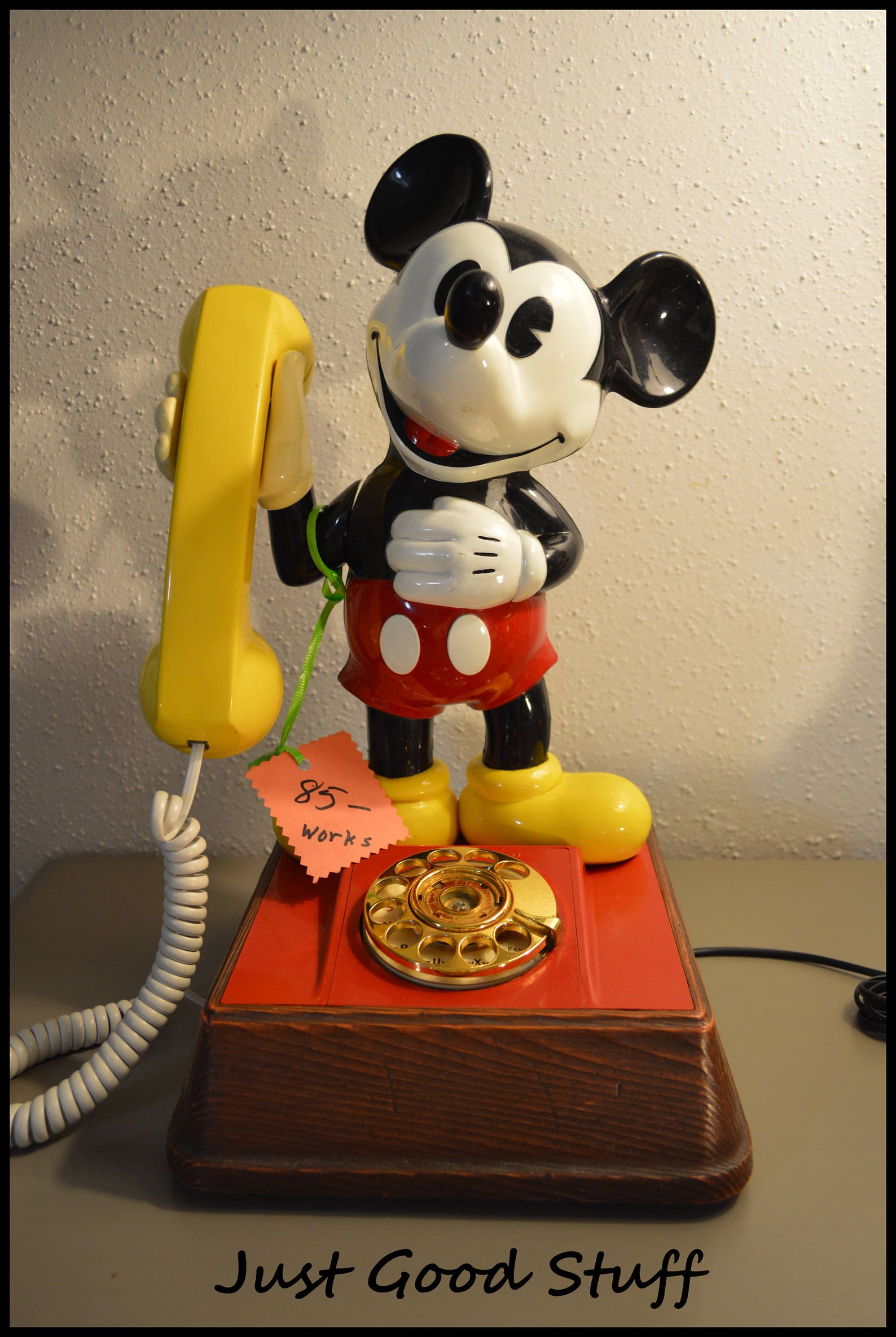 Vintage Mickey Mouse Telephone Mickey Mouse Rotary Phone | Etsy