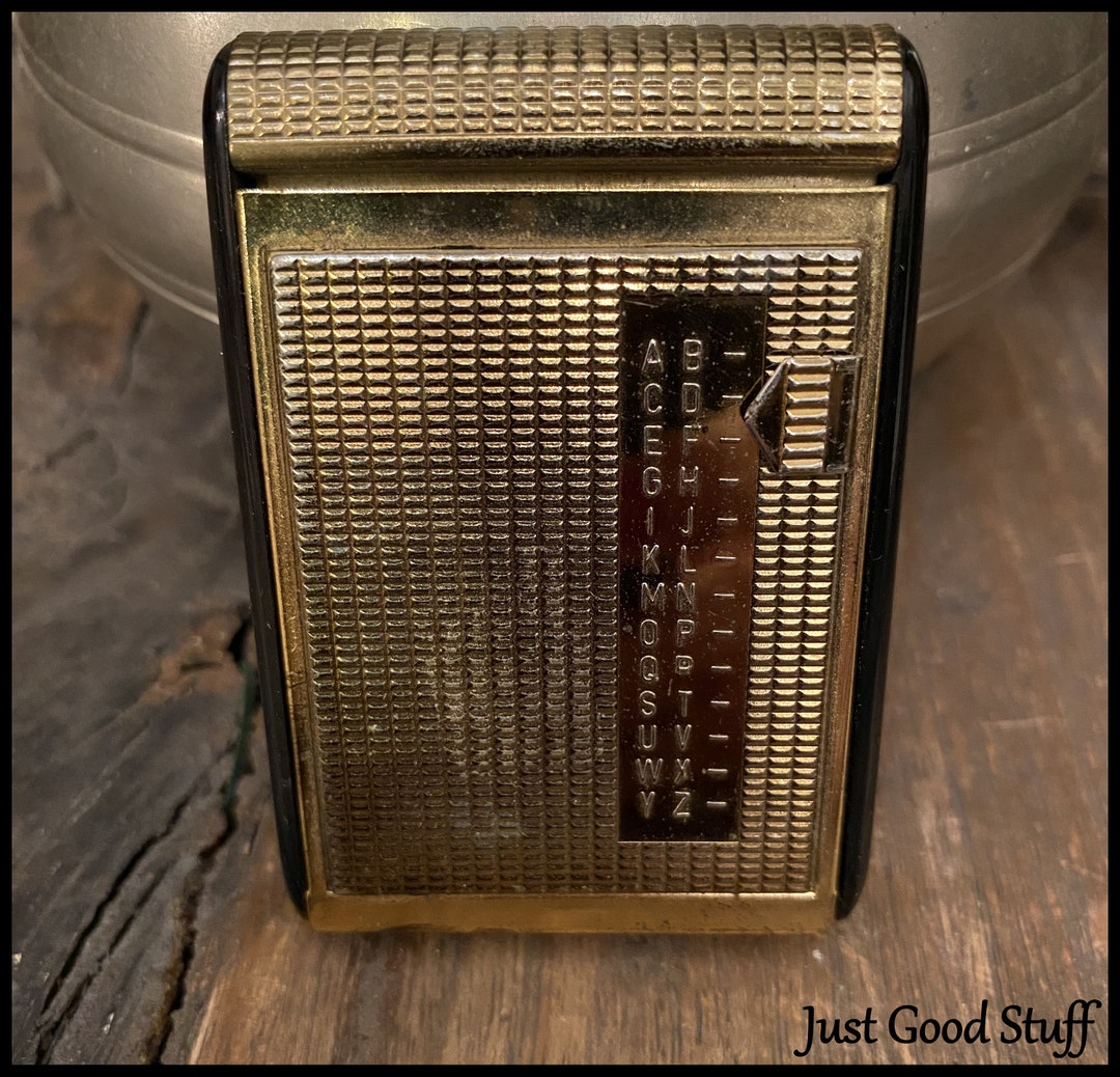 Vintage Miniature Metal Address Book, Flipping List Finder - Etsy