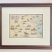 Virginia Map , by Artist Martin Barry - Etsy
