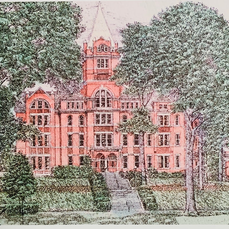 Georgia Tech Art - Etsy