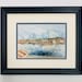 Mystic Seaport, Connecticut, Pen and Ink Watercolor by Well Known ...