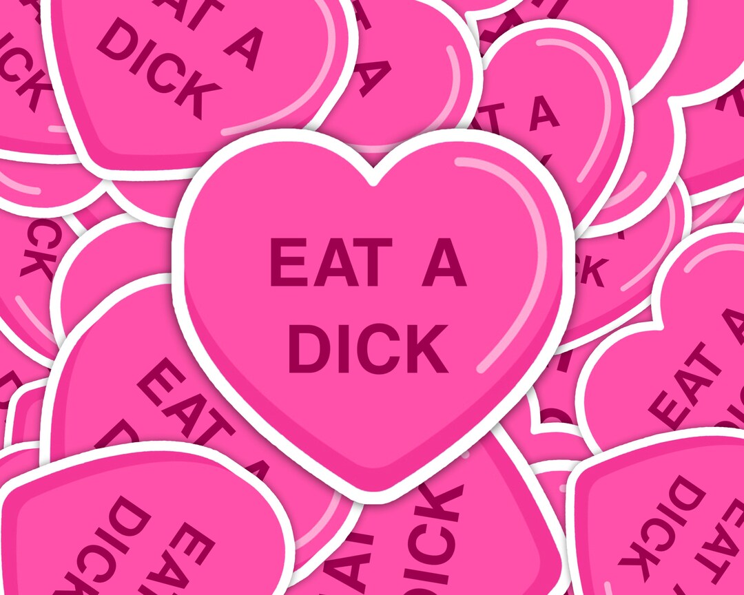 Vinyl Waterproof Sticker Hydroflask Water Bottle Laptop Eat A Dick ...