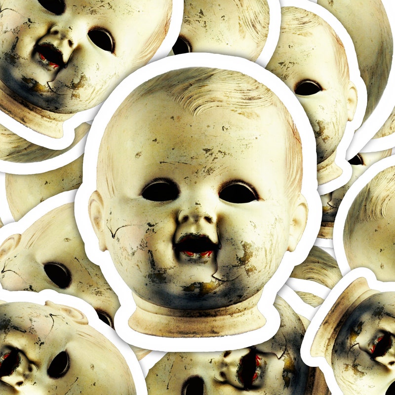 Creepy Stickers - Etsy