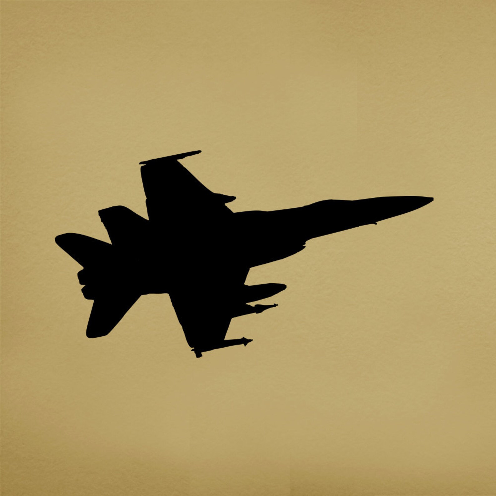 Fighter Jet Wall Decal Boys Room Plane Wall Decal Jet | Etsy