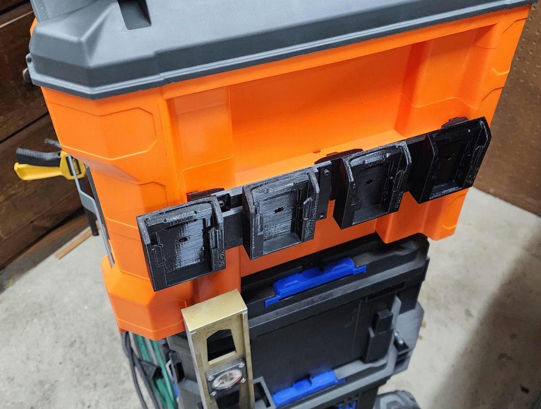 Klein Modbox Accessories - 3D Printed - Battery Holders + Craftsman V20 ...