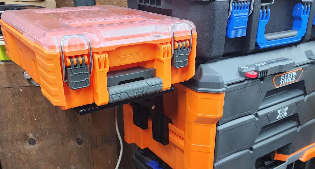 Klein Modbox Accessories - 3D Printed - Shelf Addon With Brackets Plus ...