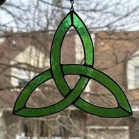 Triquetra (trinity Knot) Stained Glass Pattern - Etsy
