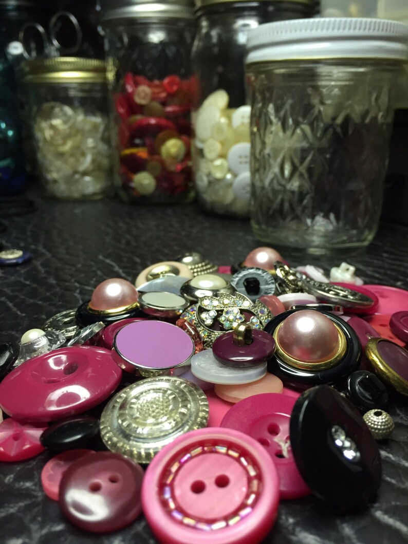 Custom Made Vintage Buttons Bracelet - YOU Select the Colors and ...