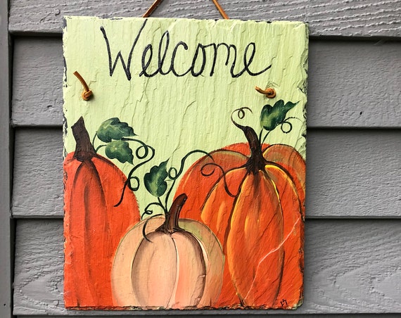 Fall / Autumn Slates - LindaSpangArt