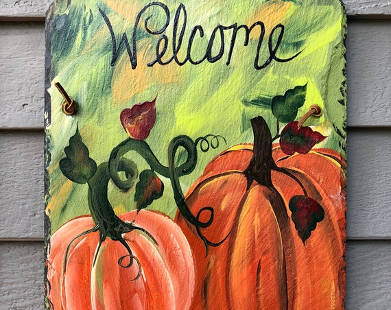 Fall / Autumn Slates - LindaSpangArt