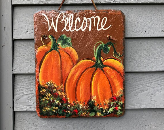 Fall / Autumn Slates - LindaSpangArt