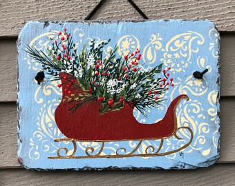 Christmas door decor | Etsy