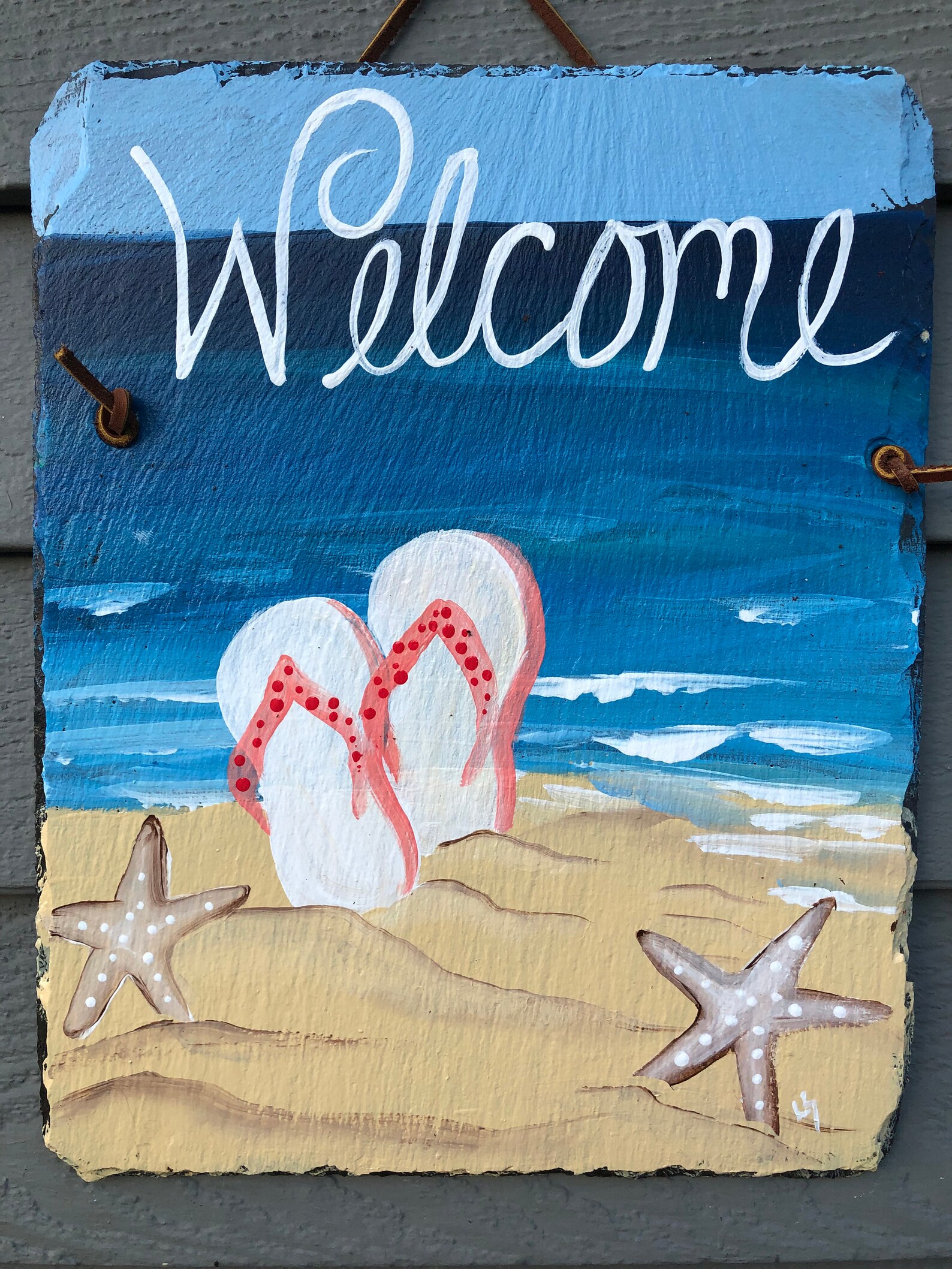 Summer Welcome Signsummer Door Hanger Door Decorations - Etsy