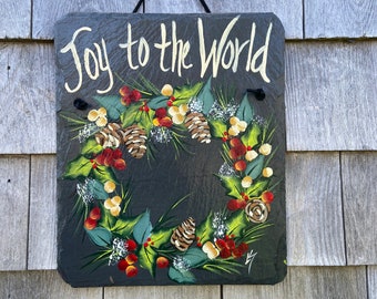 Christmas Slate Sign. Merry Christmas Slate. Gingerbread Man - Etsy