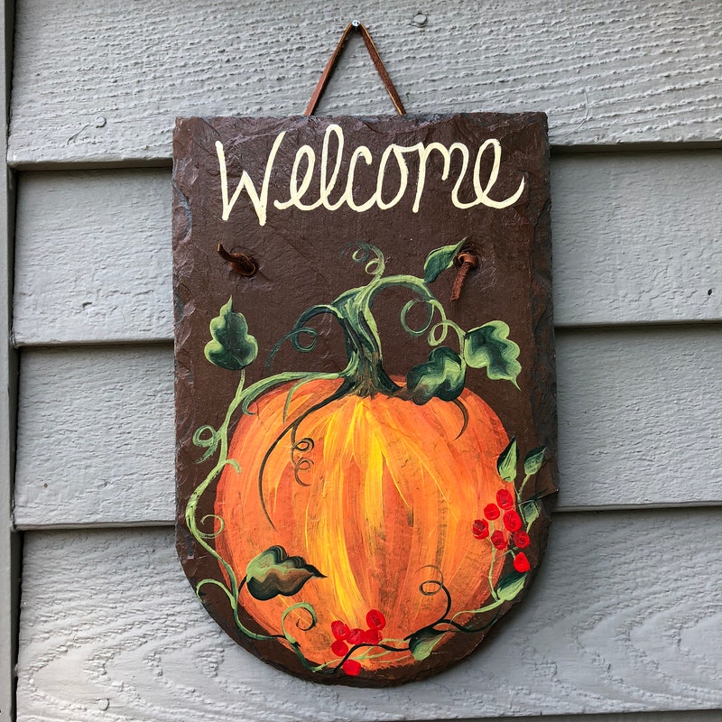 Slate Tile Signs - Etsy